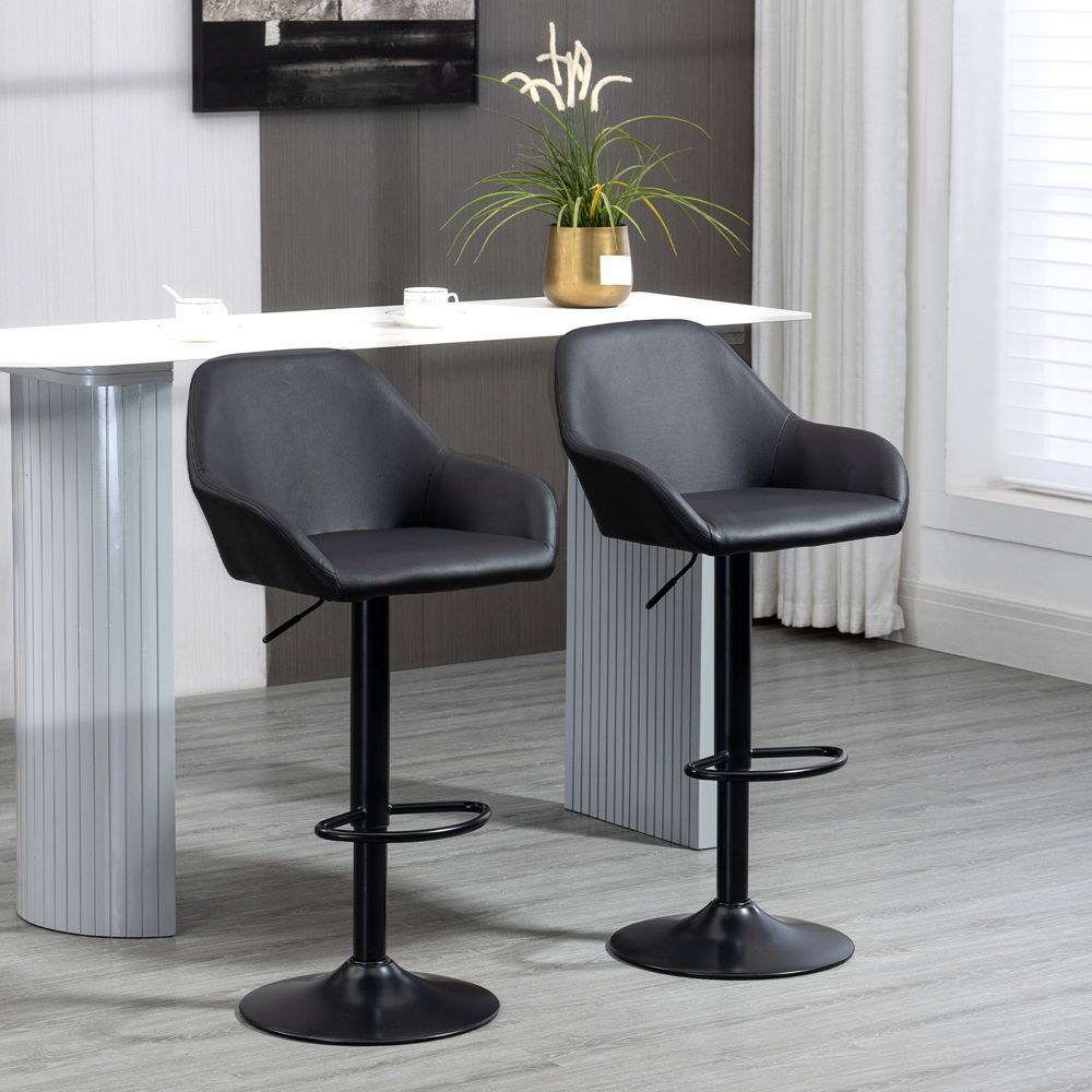 Modern black counter stools store